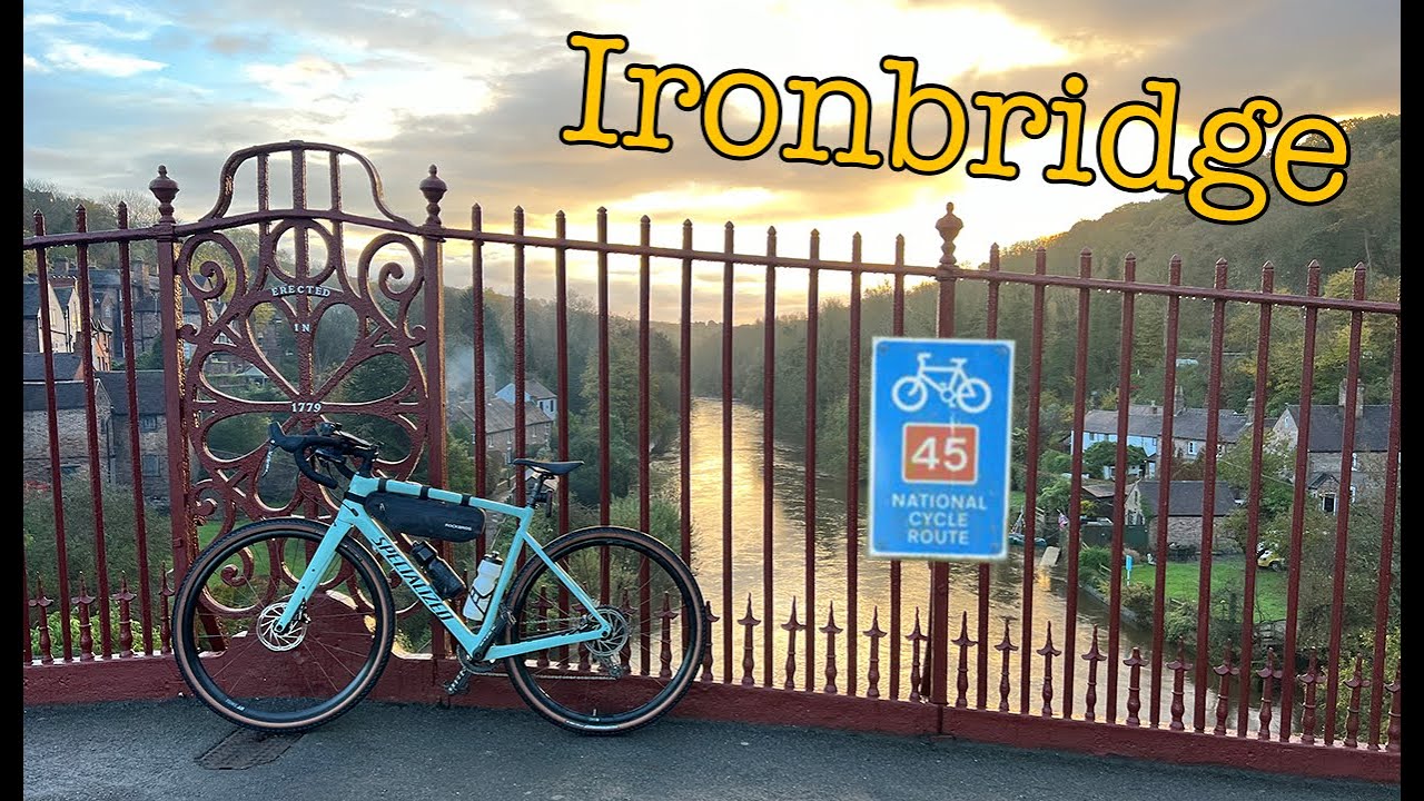Ironbridge to Bridgnorth (Cycle route 45) - YouTube