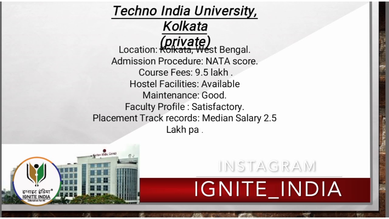 Architecture colleges in Northern States|North India | North East India ...