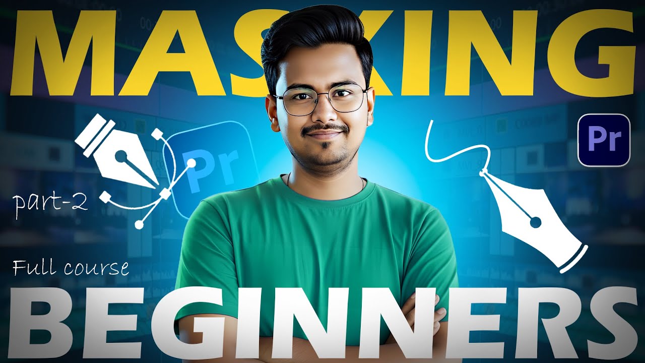 "Masking Premiere Pro Part 2 || Learn 3 Creative Masking Applications ...