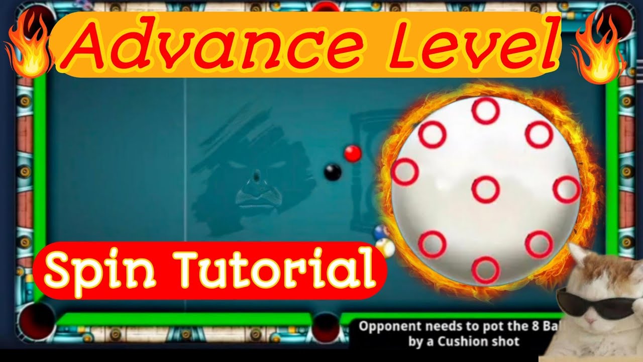 Advance Level 🙀 Spin Tutorial - 8 ball Pool Fully Explain - YouTube