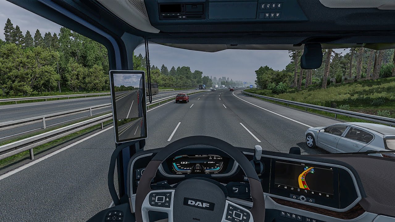 POV Driving DAF 2021 XG+ in Beautiful Weather | Euro Truck Simulator 2 ...