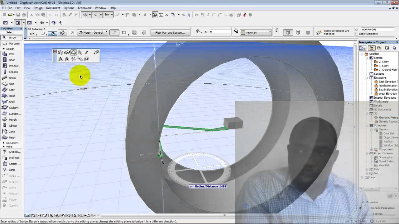 ArchiCAD 16 Morph Car tyre part one OF 3 - YouTube