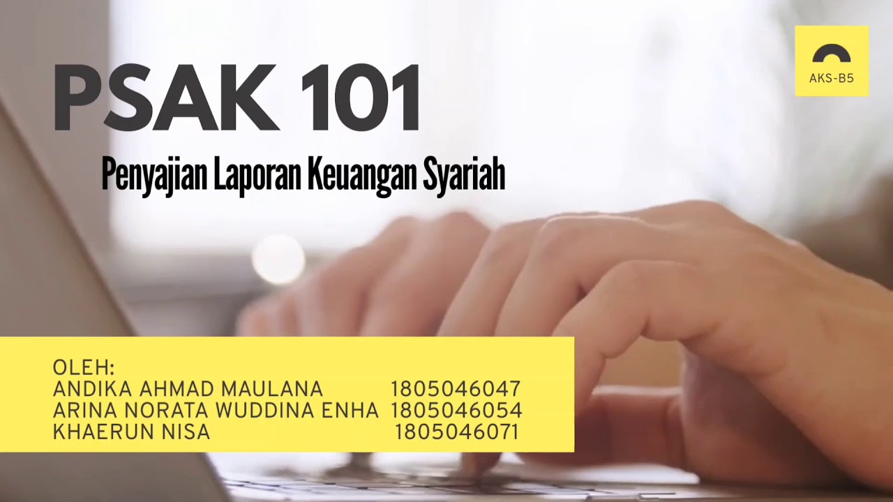 PSAK 101 - YouTube
