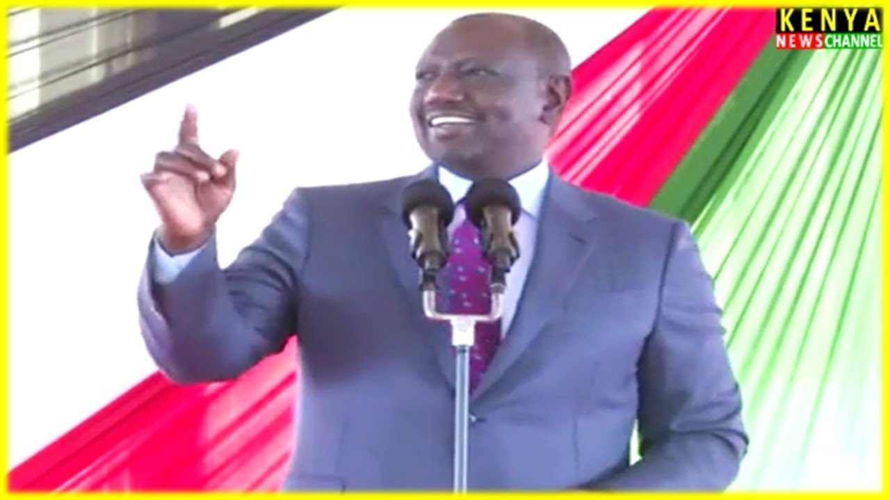 PRESIDENT RUTO SPEECH TODAY IN CHURCH AT KERICHO - YouTube