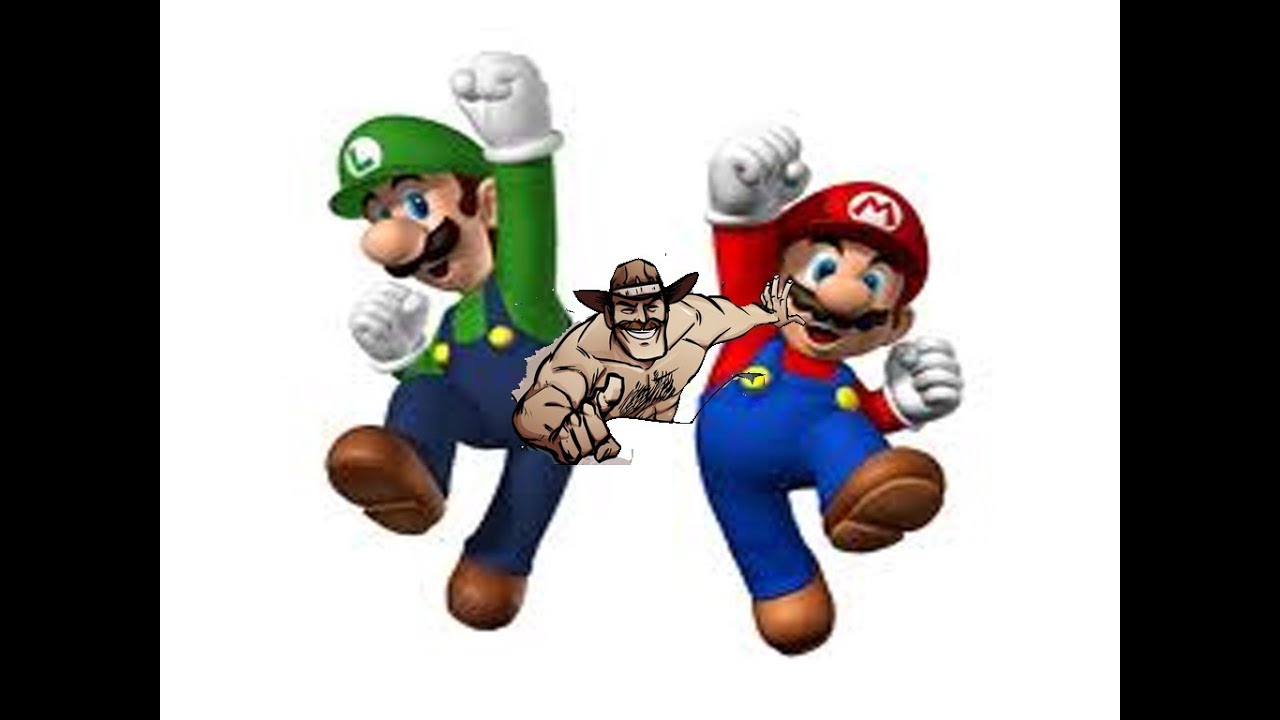 TFF Saxton Hale Gameplay: Vs Mario and Luigi - YouTube