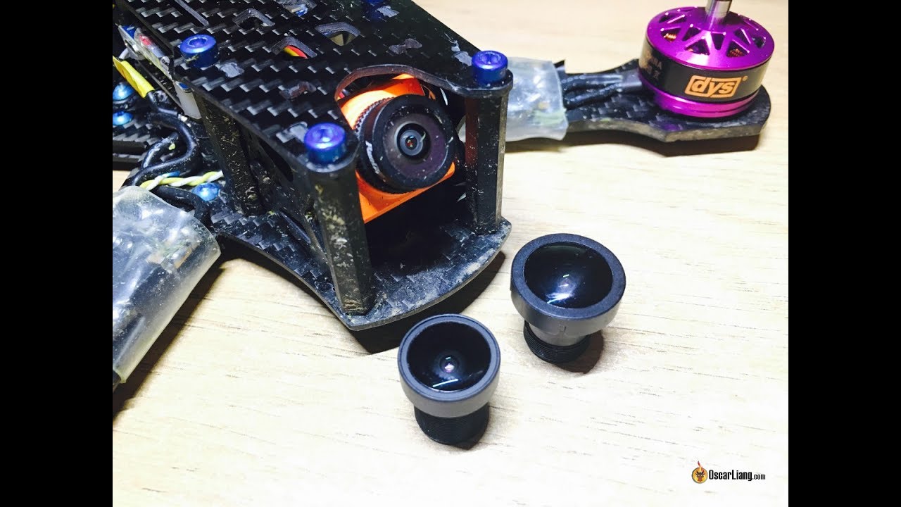 Runcam Split Camera with "GoPro" Lens - No Props/Frame in view! - YouTube