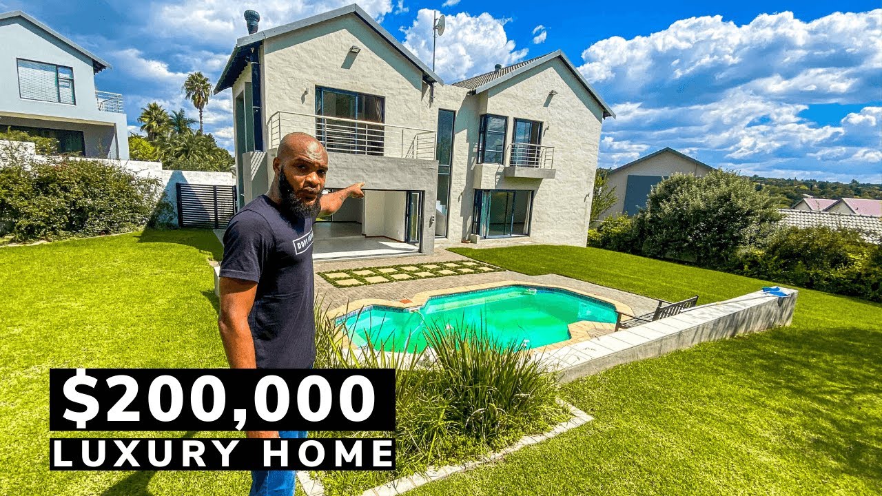 Whats Inside A 200K Johannesburg South African Mansion YouTube