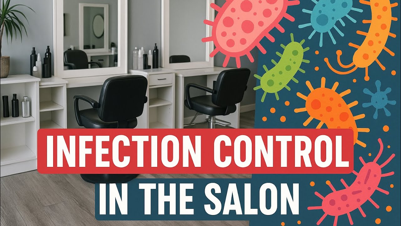 Infection Control in Salon Part 1 | Cosmetology Theory | Cosmetology ...