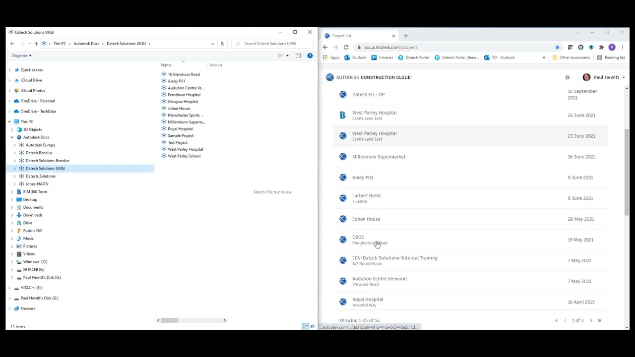 Autodesk Construction Cloud: Desktop Connector - YouTube