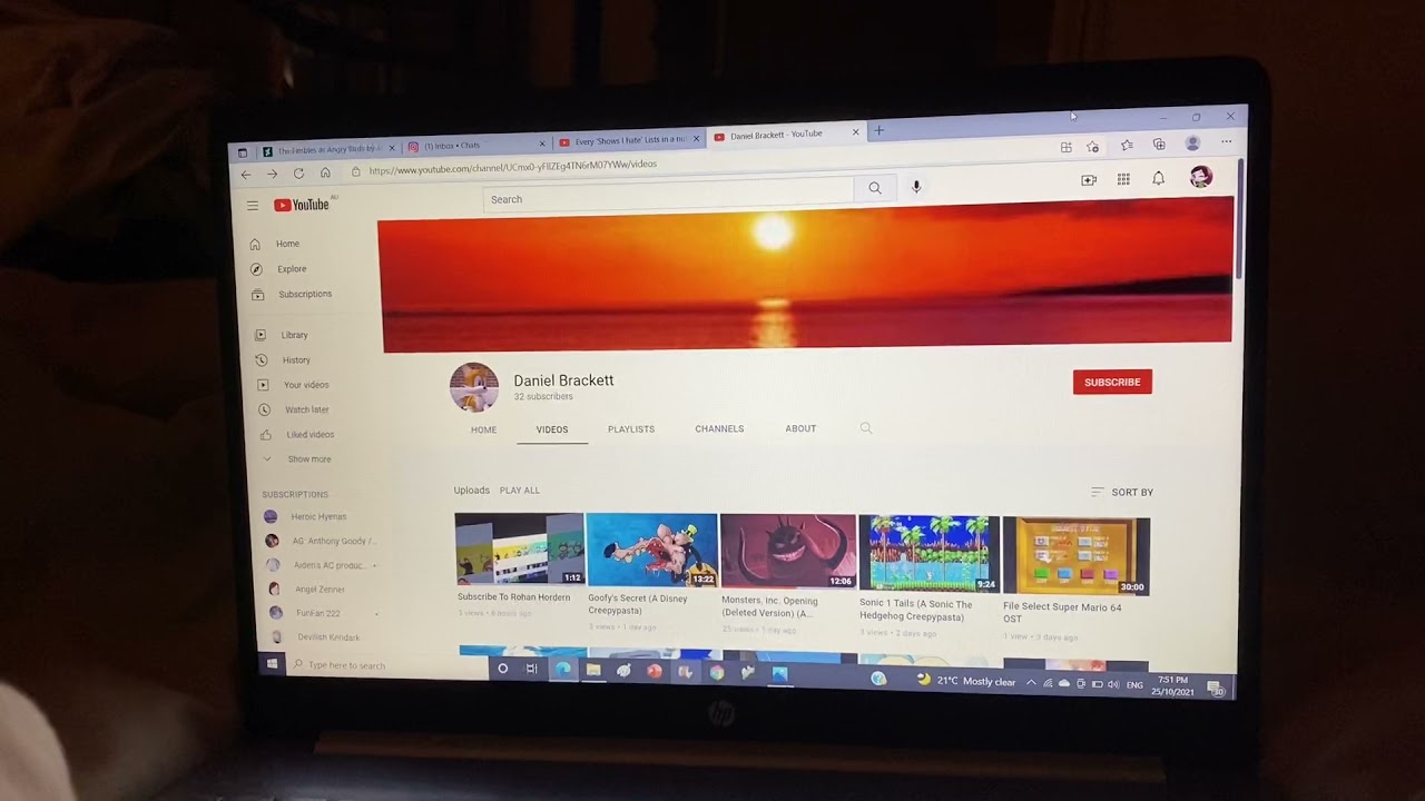 A shoutout for Daniel Brackett! - YouTube