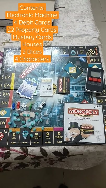 Monopoly Ultimate Banking Unboxing (part 2) - YouTube