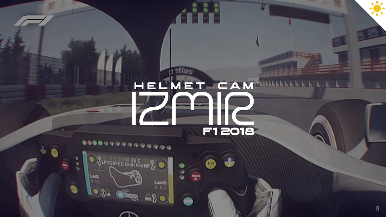 F1 2018 Lewis Hamilton İzmir Körfez Pisti Helmet Cam | Assetto Corsa ...