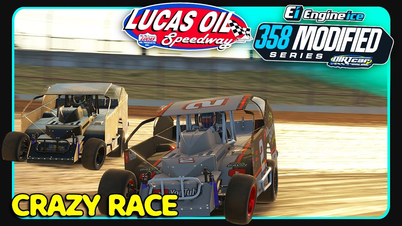 358 Modified - Lucas Oil Speedway - iRacing Dirt - YouTube