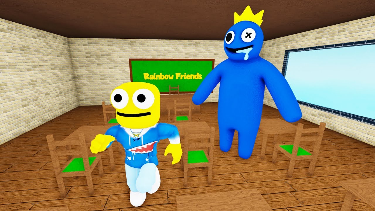 ENFERMER DANS L'ÉCOLE DE RAINBOW FRIENDS (Escape Rainbow Friends School ...