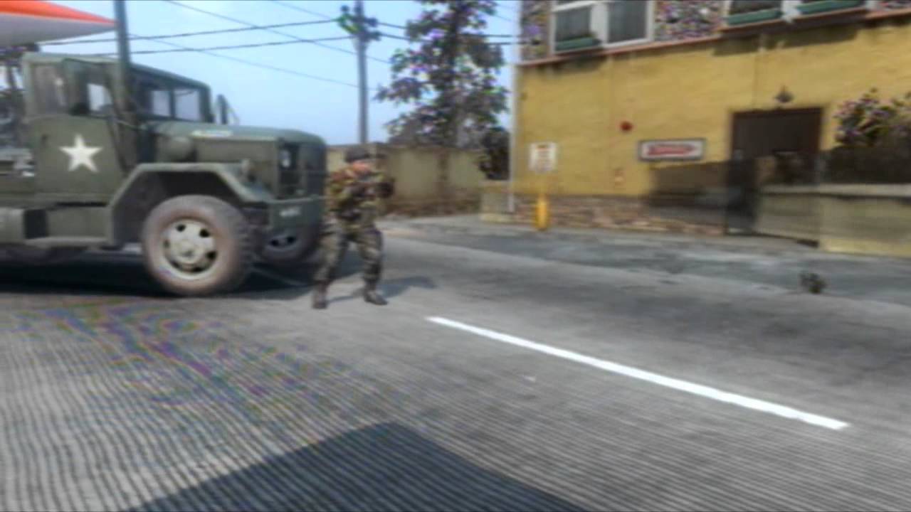 COD Black Ops: Convoy Not Playing Cross Map Tomahawk - YouTube