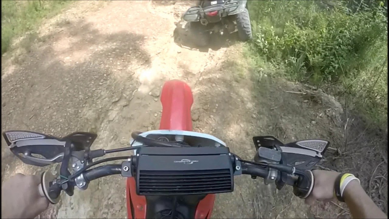 FLIPPED 4-WHEELER! Exploring New Trails! - YouTube