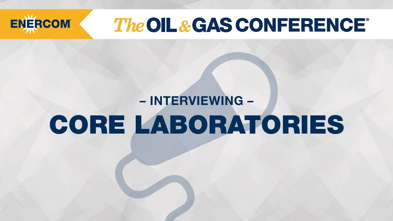 Core Laboratories CEO David Demshur at EnerCom's The Oil & Gas ...