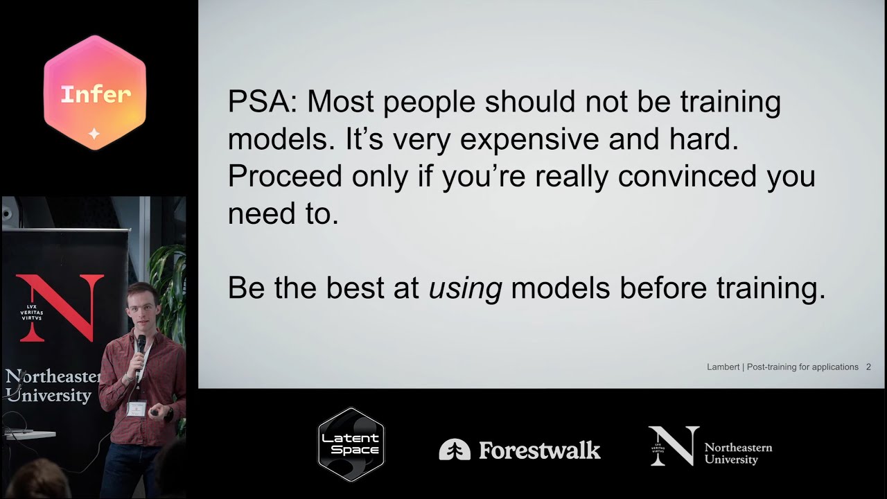 How to approach post-training for AI applications - YouTube