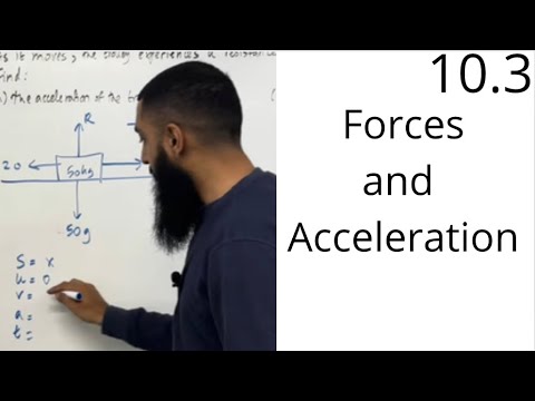 Edexcel AS Level Maths: 10.3 Forces and Acceleration - YouTube