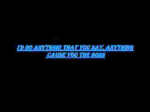 RICK ROSS FT. NICKI MINAJ - YOU THE BOSS LYRICS - YouTube