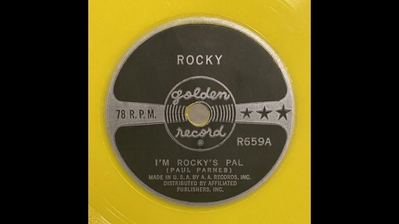 Rocky - I'm Rocky's Pal - ( Paul Parnes ) ( Rocky & Bullwinkle ) Golden ...