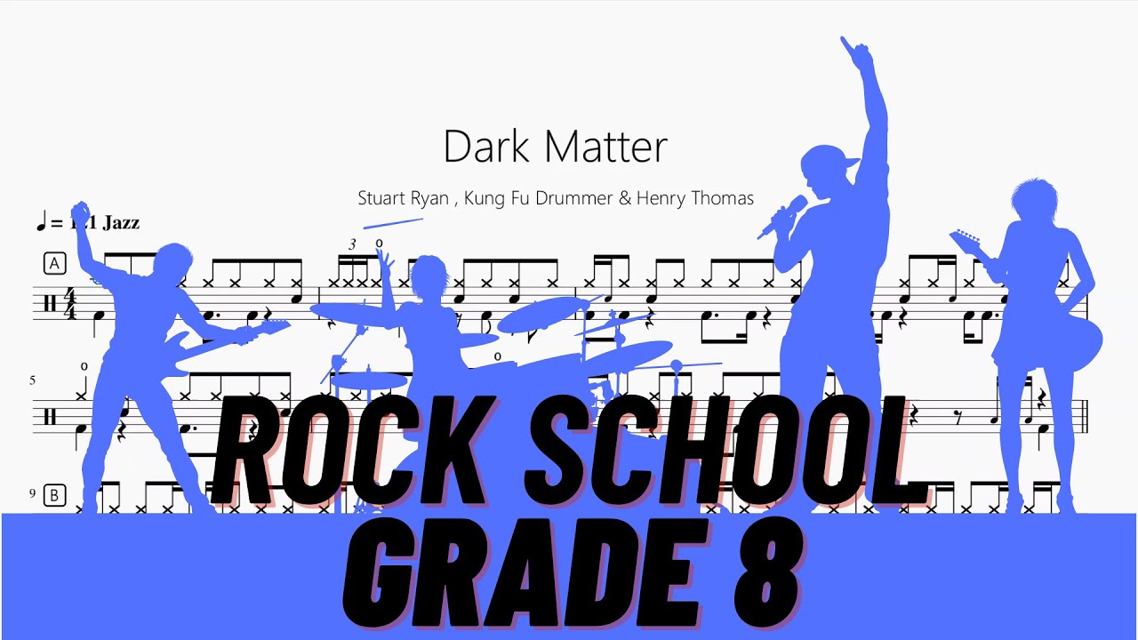Dark Matter【Rock school Drum Lv8】 - YouTube