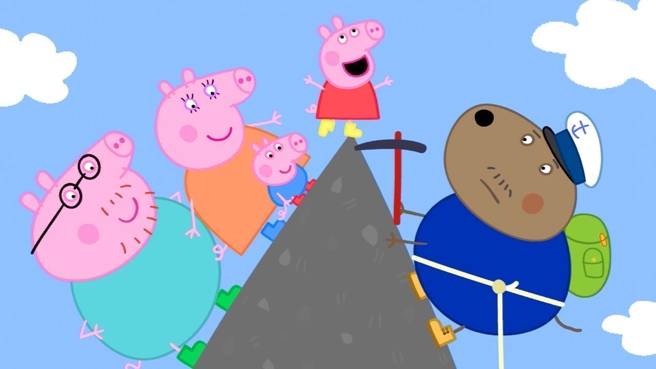 Peppa Pig Official Channel | Peppa Pig Climbs Up to the Top of the ...