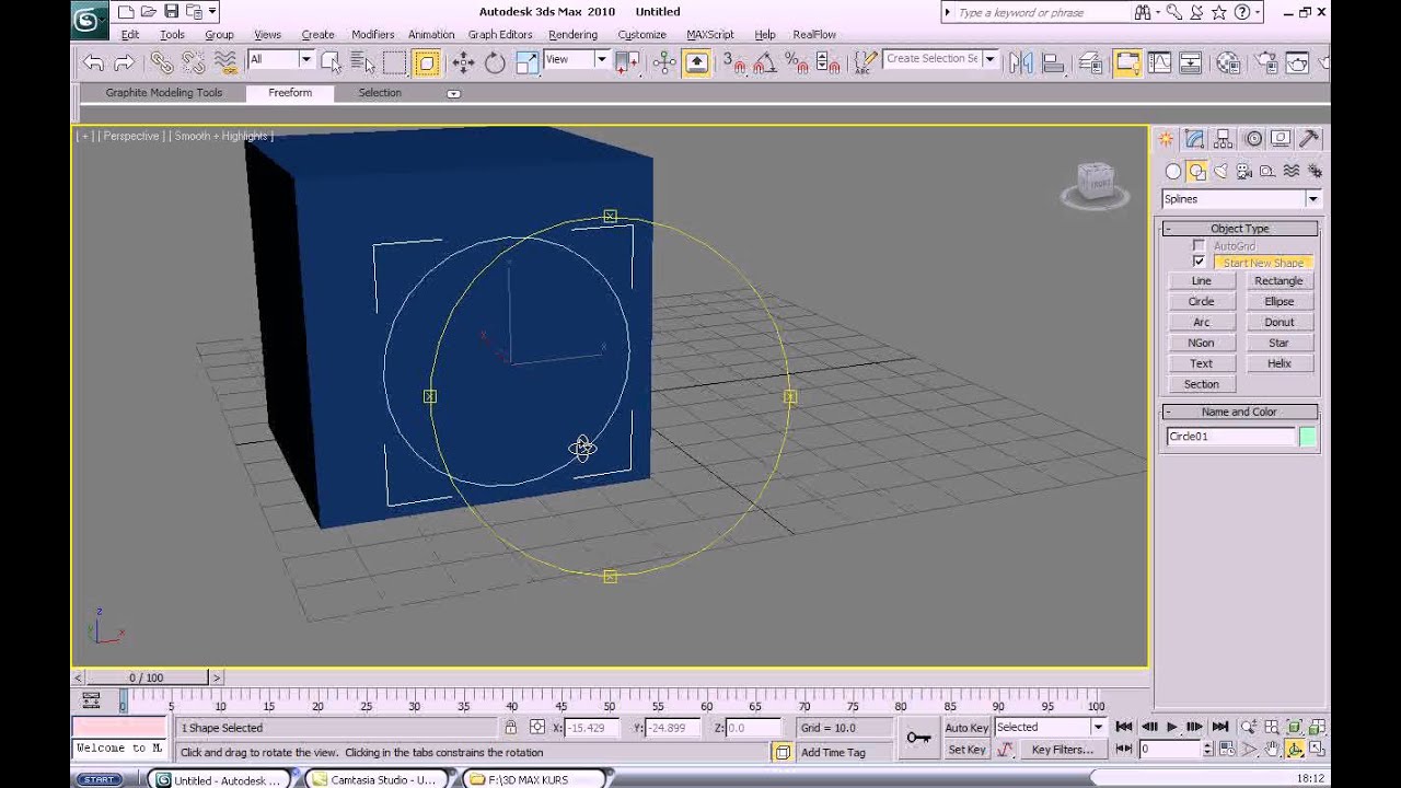 shape merge - YouTube