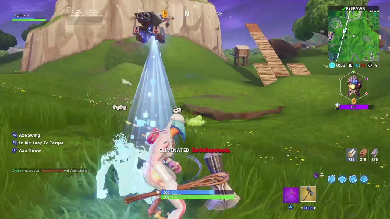 Fortnite Avengers Endgame Event - YouTube