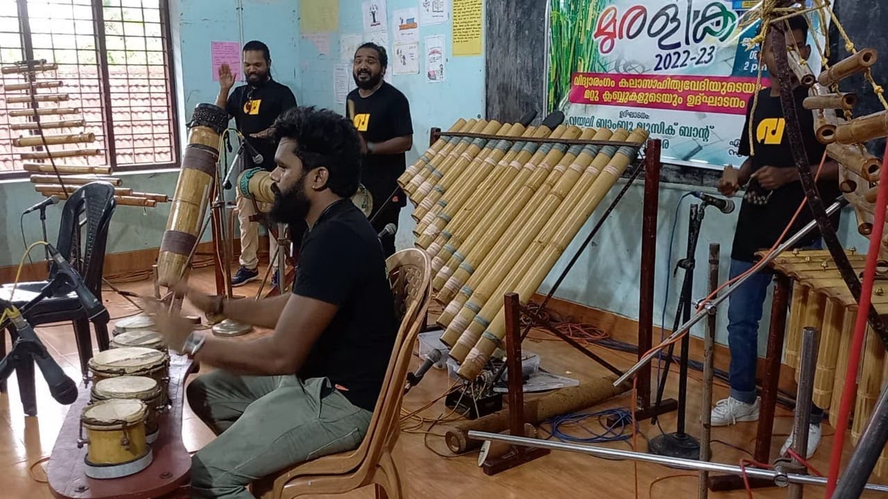 Vayali Bamboo Music/ Muralika/ GHS Vallapuzha/ Kaithola Folk Media ...