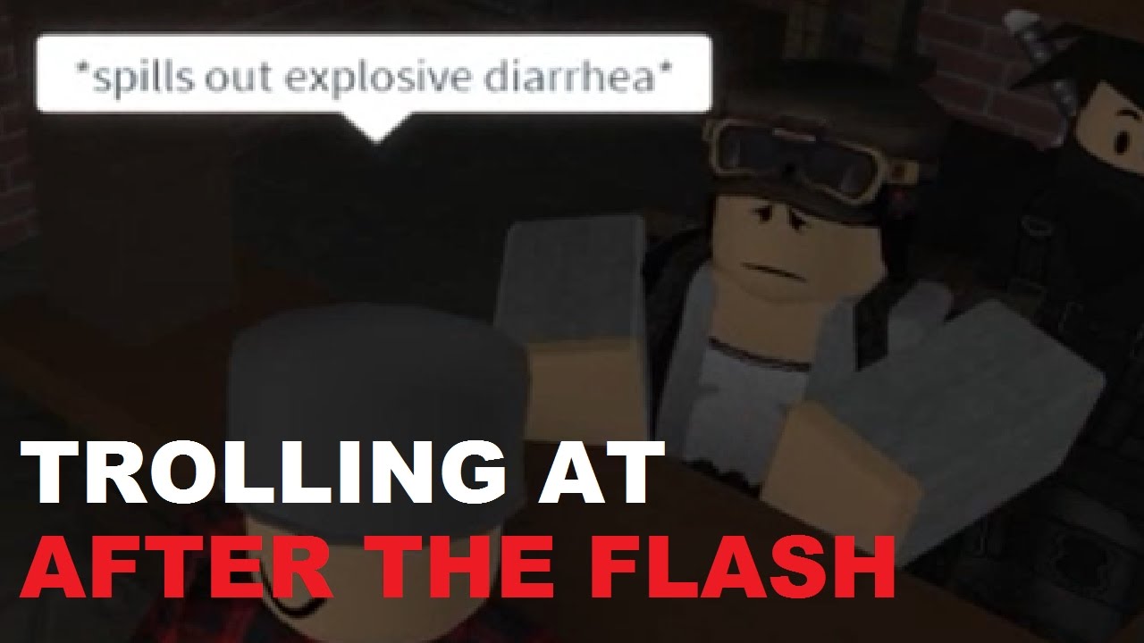 Trolling At After The Flash - YouTube