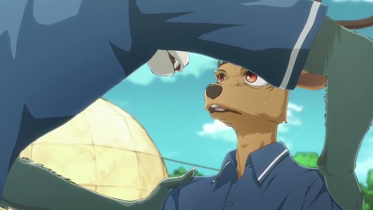 Legoshi and Louis Fight - Beastars - YouTube