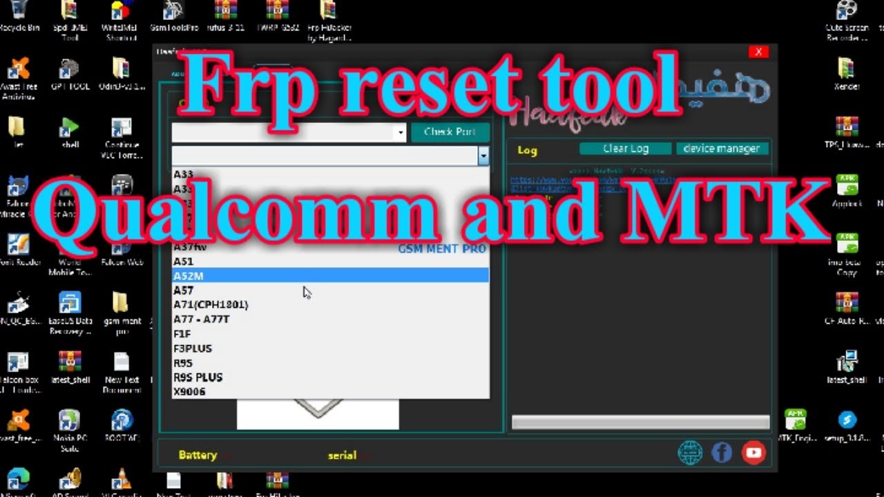 FRP reset tool Qualcomm, MTK | OPPO, VIVO, Huwawi - YouTube