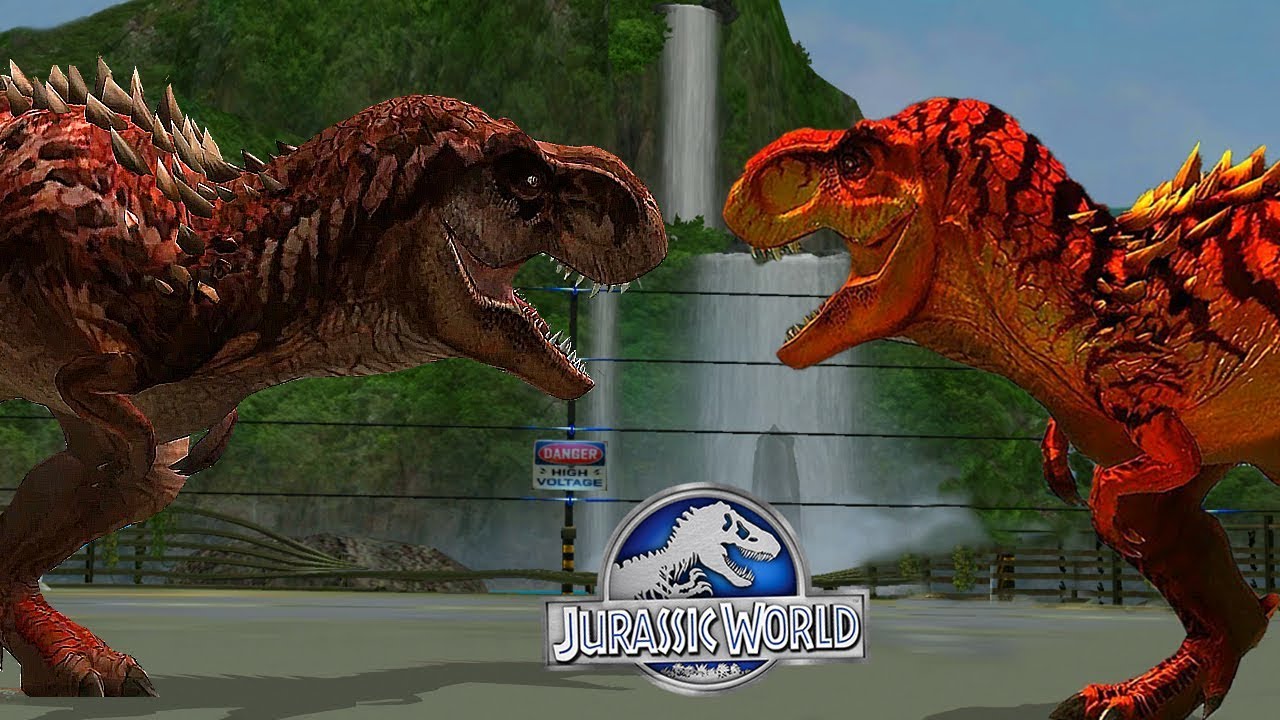 TYRANNOSAURUS REX GENERATION 2 VS TYRANNOSAURUS REX - JURASSIC ...