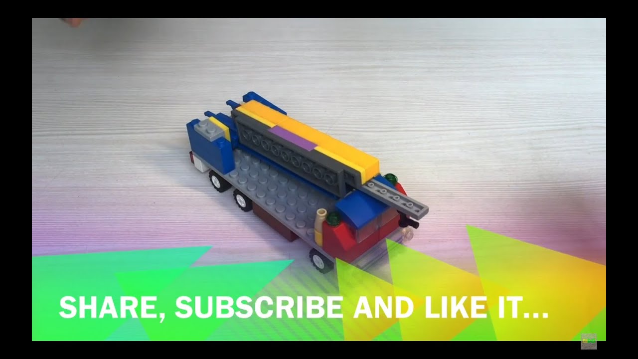 Mobile Crane/Hydra/Ladder with telescopic boom/lifter - Lego Classic ...