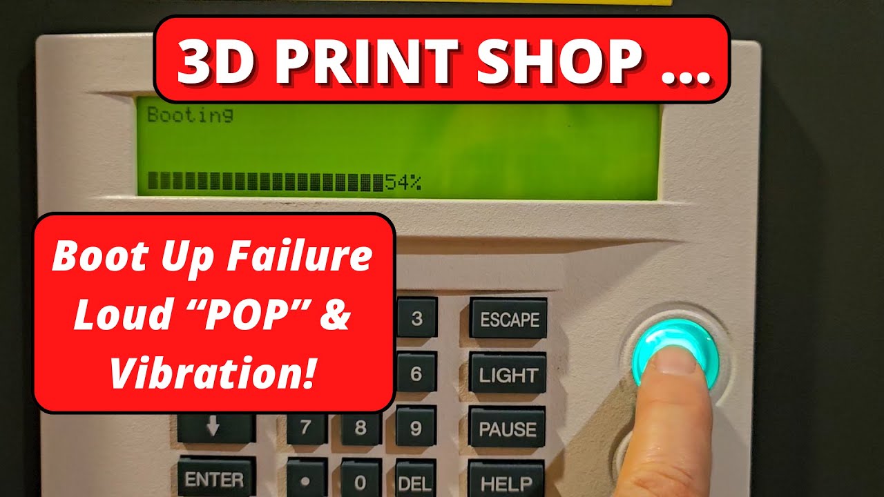 Stratasys Fortus 400mc Terrible Boot Up Failure! - YouTube