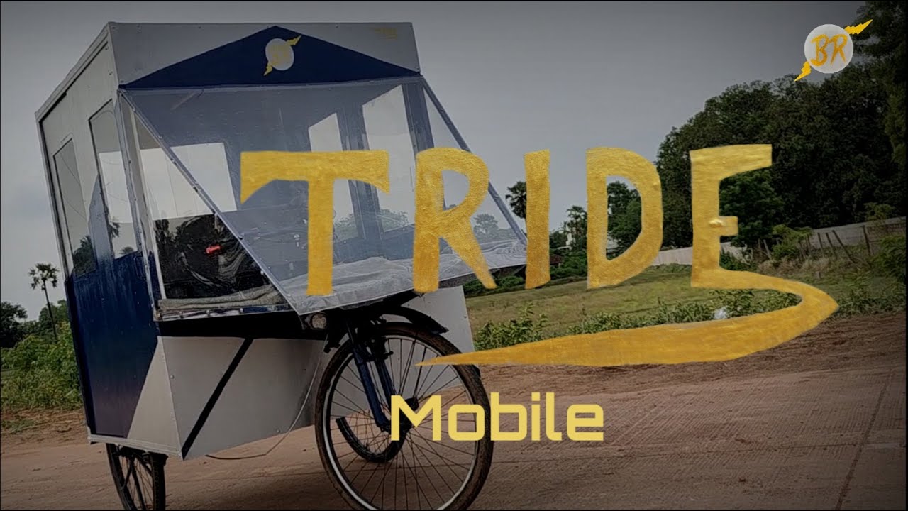 TRIDE MOBILE – Solar EV | Future of Green Mobility, Fully enclosed ...