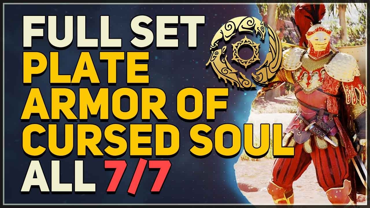 FULL Plate Armor of Cursed Soul Set & Weapons ALL Locations Crimson ...