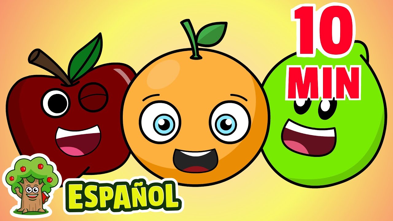 Los Colores de las Frutas 2 Y Más Canciones Infantiles | English Tree ...