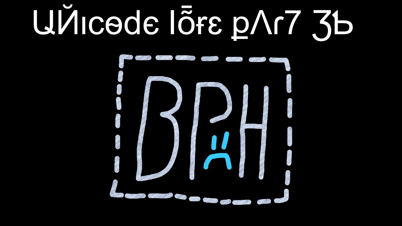 Unicode Lore Part 36 - YouTube