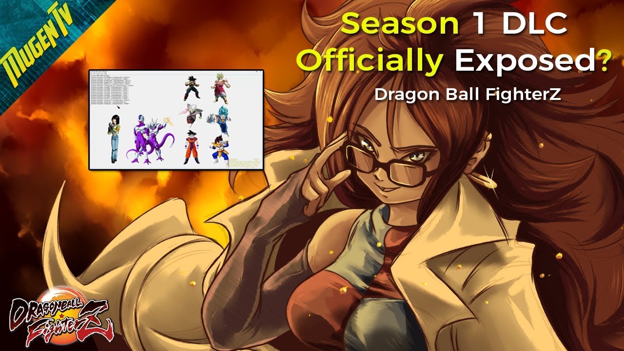 Dragon Ball FighterZ: Season 1 DLC Exposed? - YouTube