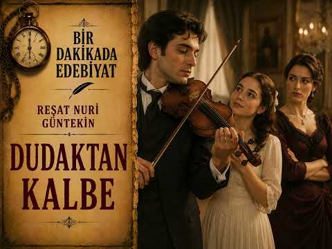 Bir Dakikada Dudaktan Kalbe - Reşat Nuri Güntekin 
