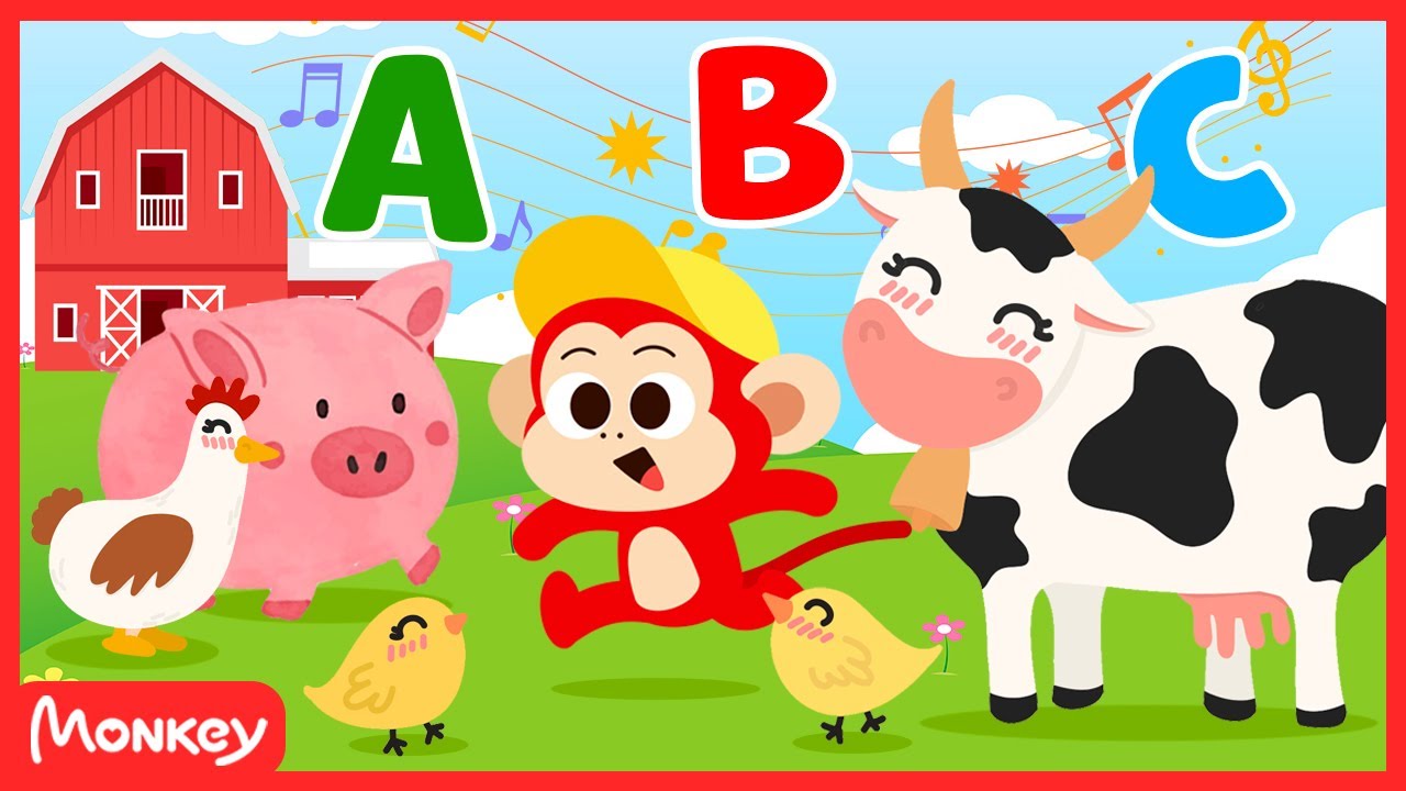 🕺 ABC Alphabet Dance Song With Monkey Junior | A to Z Groove Song 💃 ...