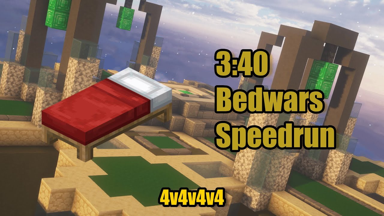 3:40 quad Bedwars speedrun - YouTube