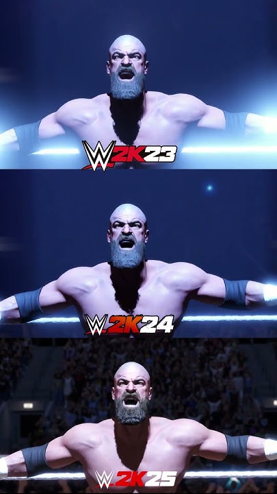 WWE 2K25 VS WWE 2K24 VS WWE 2K23 ( GRAPHICS COMPARISON ) - YouTube