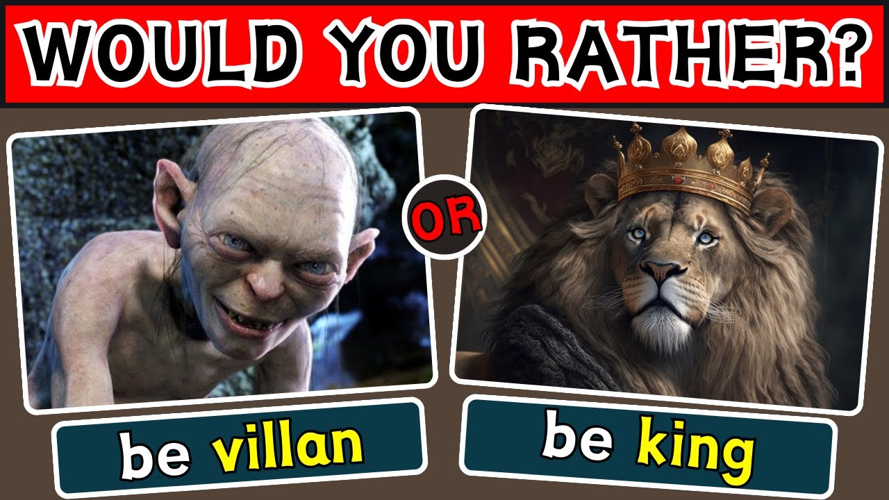 35 Would You Rather Questions— Extremely HARDEST Choices Ever! 😱 - YouTube