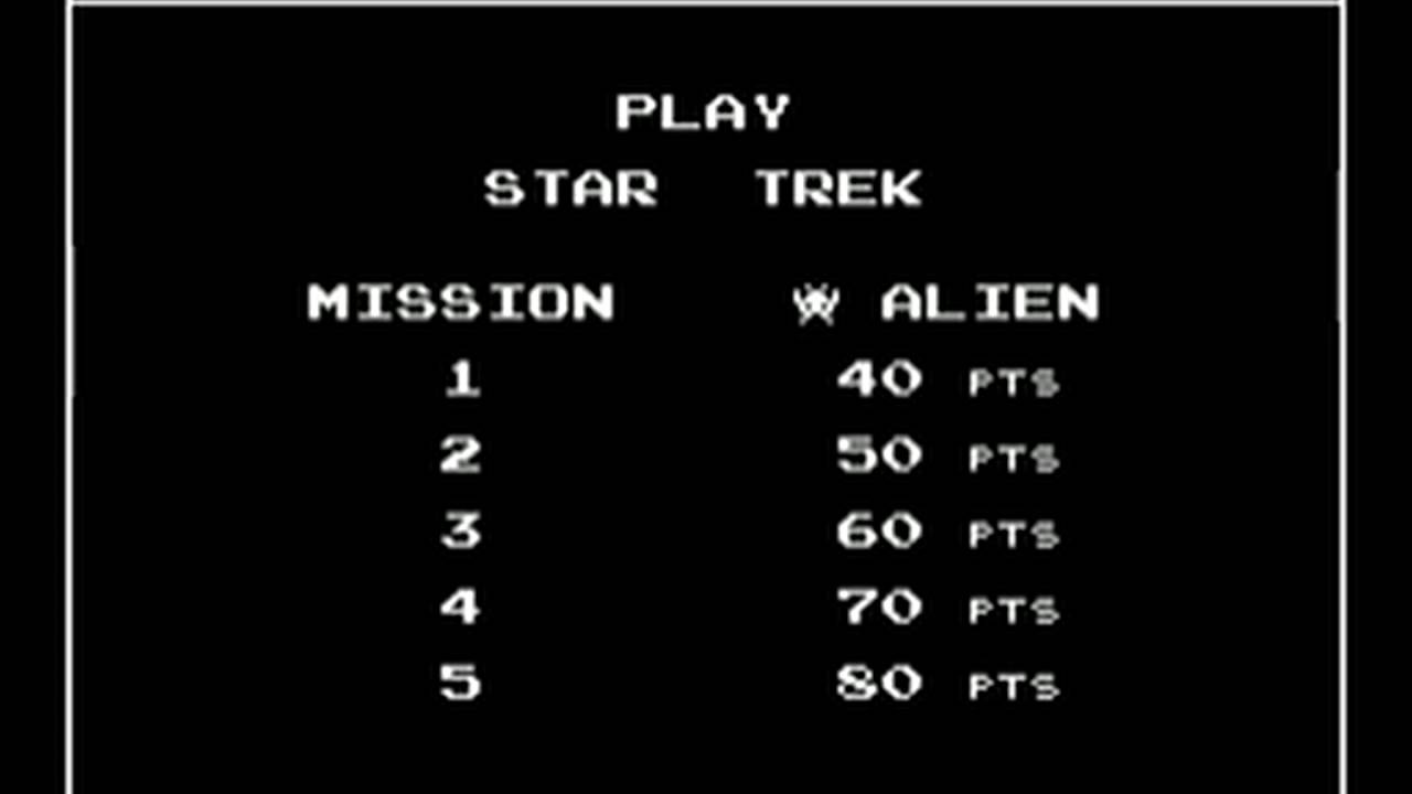 Star Trek (Bootleg 198?) Attract Mode 60fps - YouTube