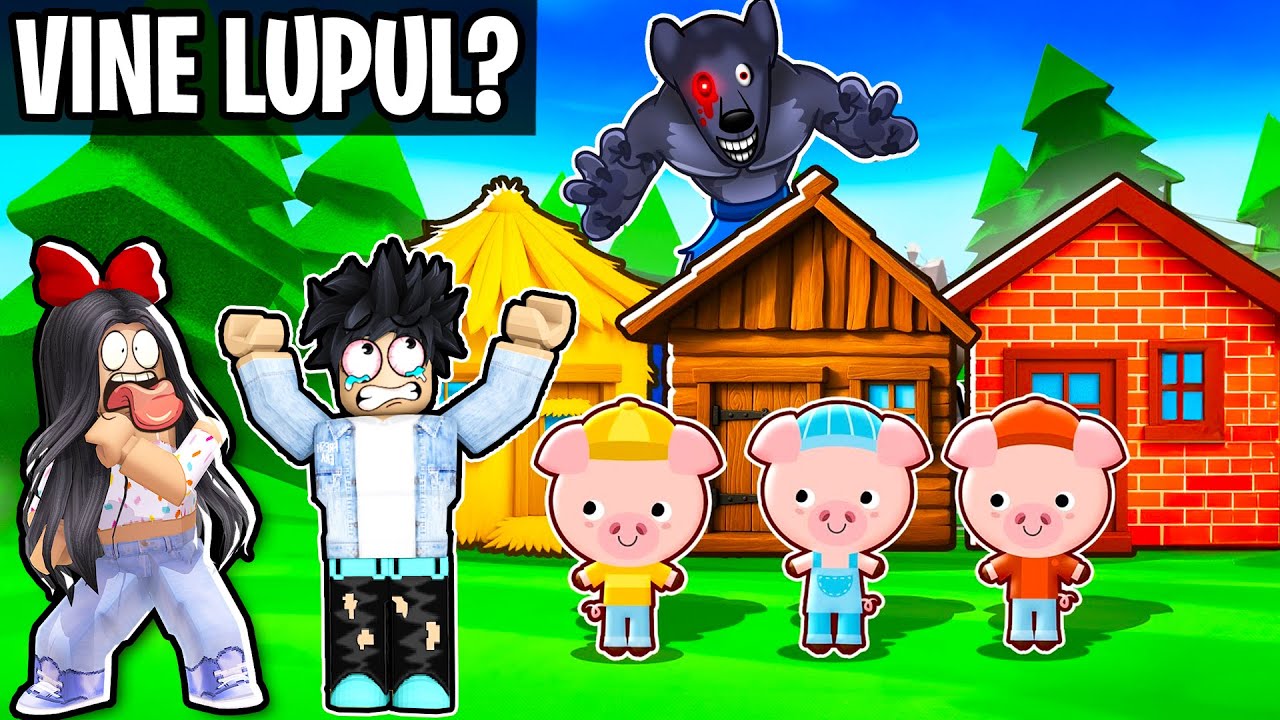 Cei 3 PURCELUSI Si LUPUL Cel RAU ! Ce Facem ? - YouTube