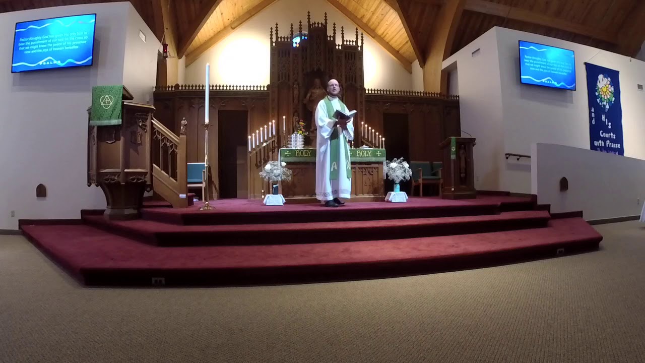 Trinity Lutheran Reed City Sunday Worship June 28, 2020 - YouTube