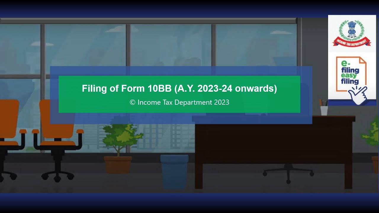 How to file Form 10BB - YouTube